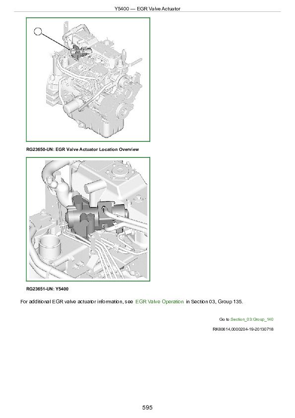 Yanmar 4TNV98 and 4TNV98T Diesel Engines for John Deere Machines ...