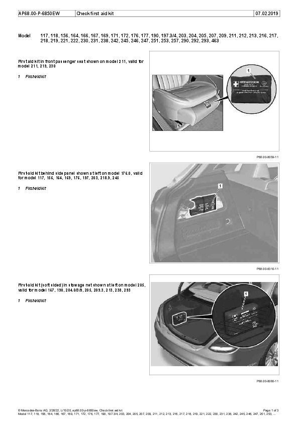 Mercedes-Benz GLE-Class (W167/V167) SUV Repair Service Manual 2011-2019 ...