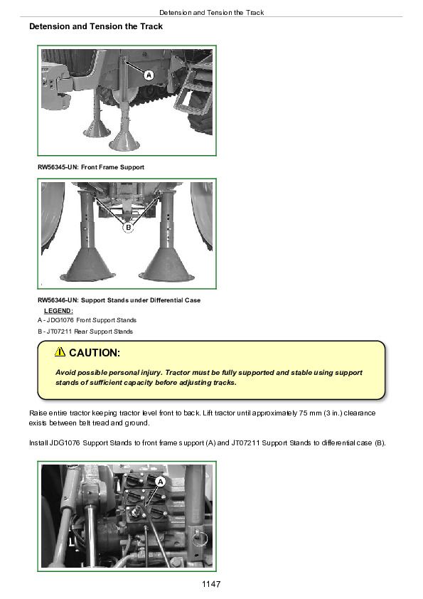 John Deere 8100T, 8200T, 8300T, 8400T, 8110T, 8210T, 8310T, 8410T ...