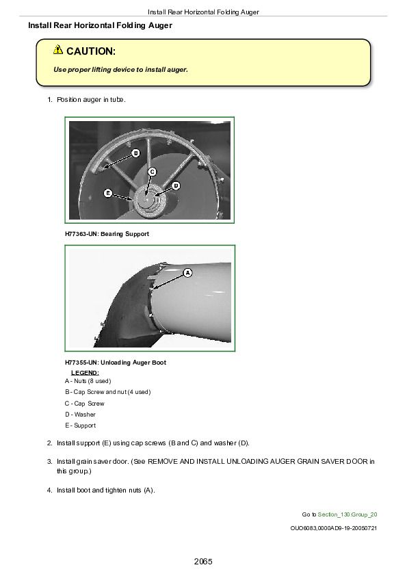 John Deere Combines Models 9560 STS, 9660 STS, 9760 STS, 9860 STS ...